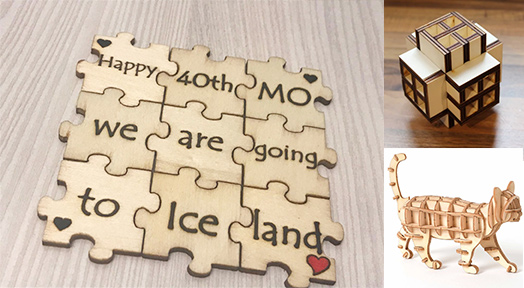 Laser Cut Wooden Puzzle - Mimowork Laser - MimoWork